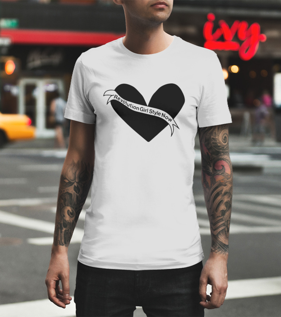 Revolution Girl Style Now Heart T-Shirt