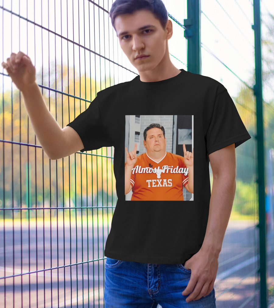 Almost Friday Texas Longhorn Hook 'EM T-Shirt