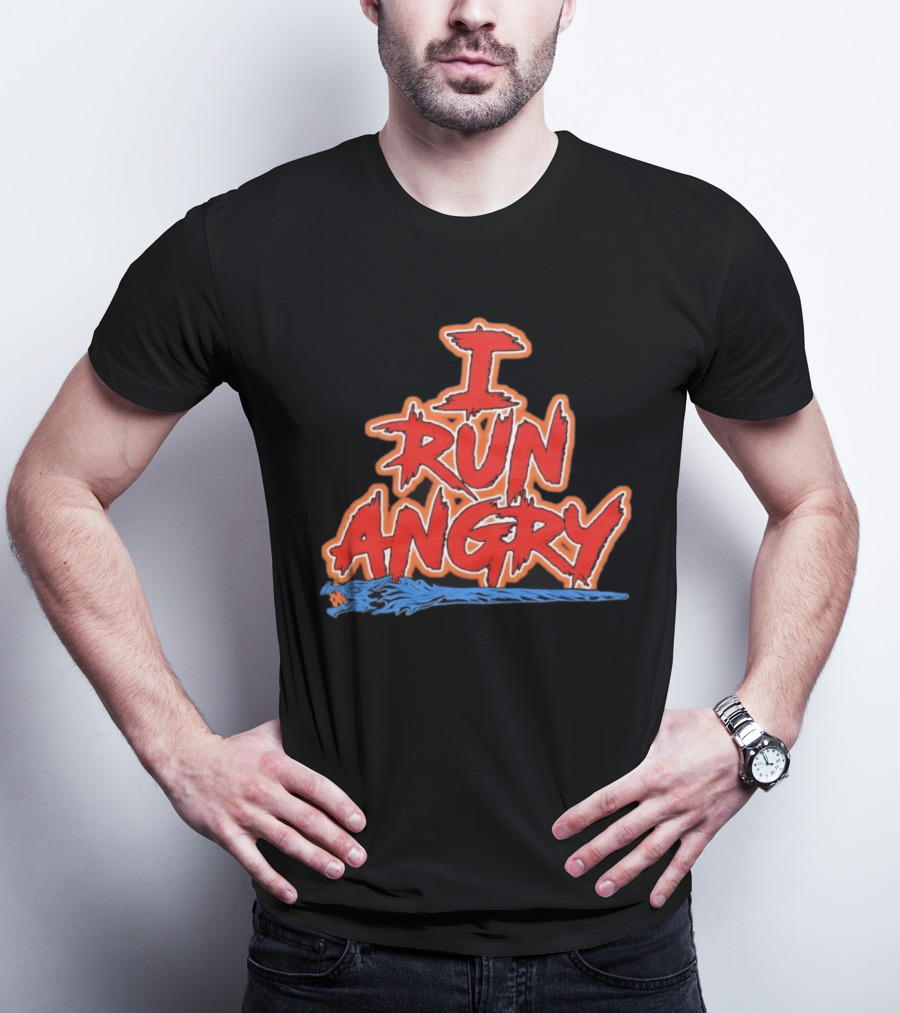 I Run Angry 2026 Tour T-Shirt