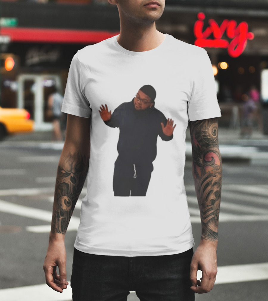 Druski Hands Up Viral Meme Pose T-Shirt