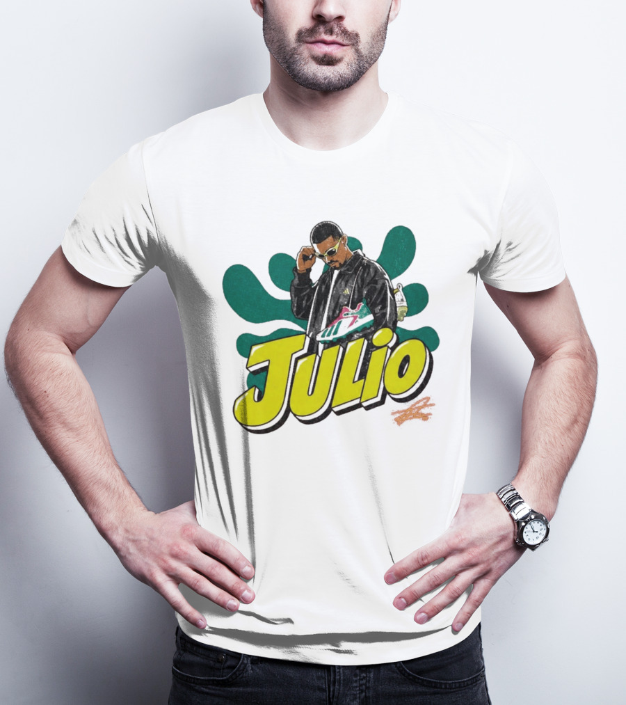 Julio Sneaker Style Hispanic Heritage Mariners T-Shirt