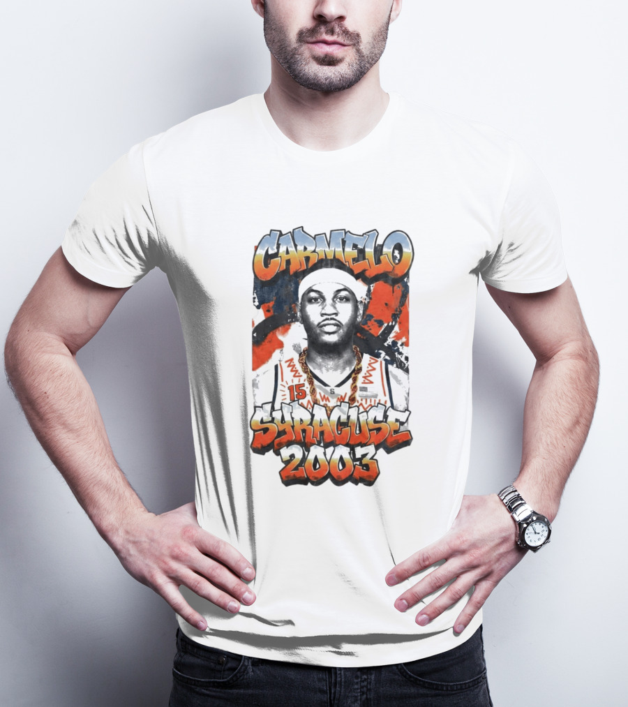 Carmelo Syracuse 2003 Basketball T-Shirt