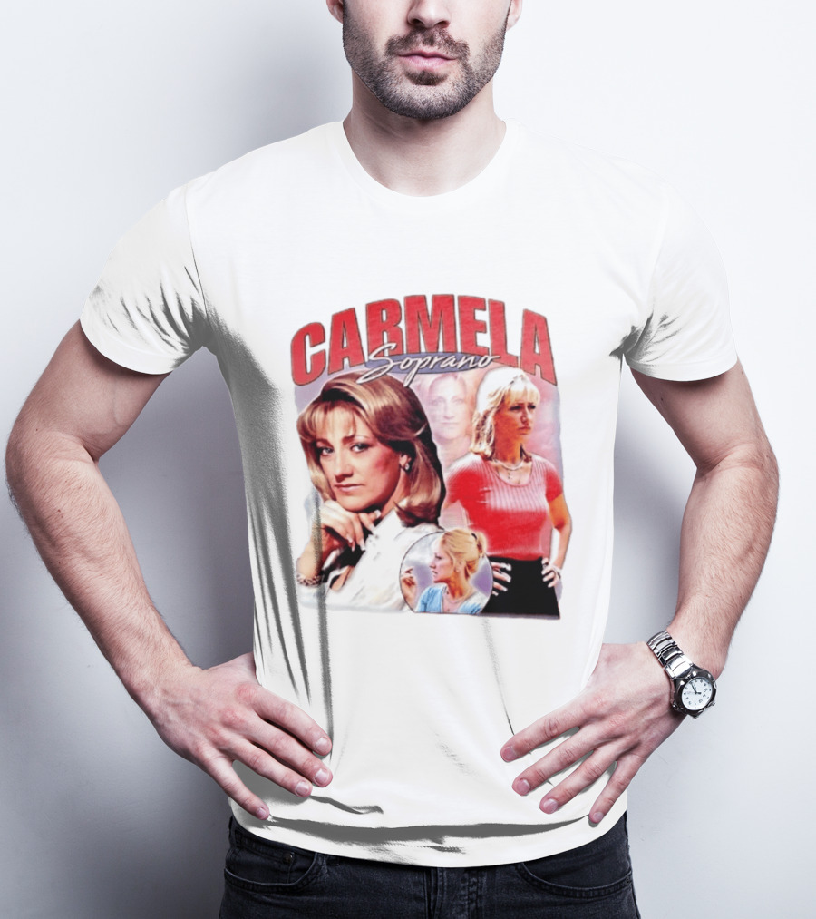 Carmela Soprano Character Collage T-Shirt
