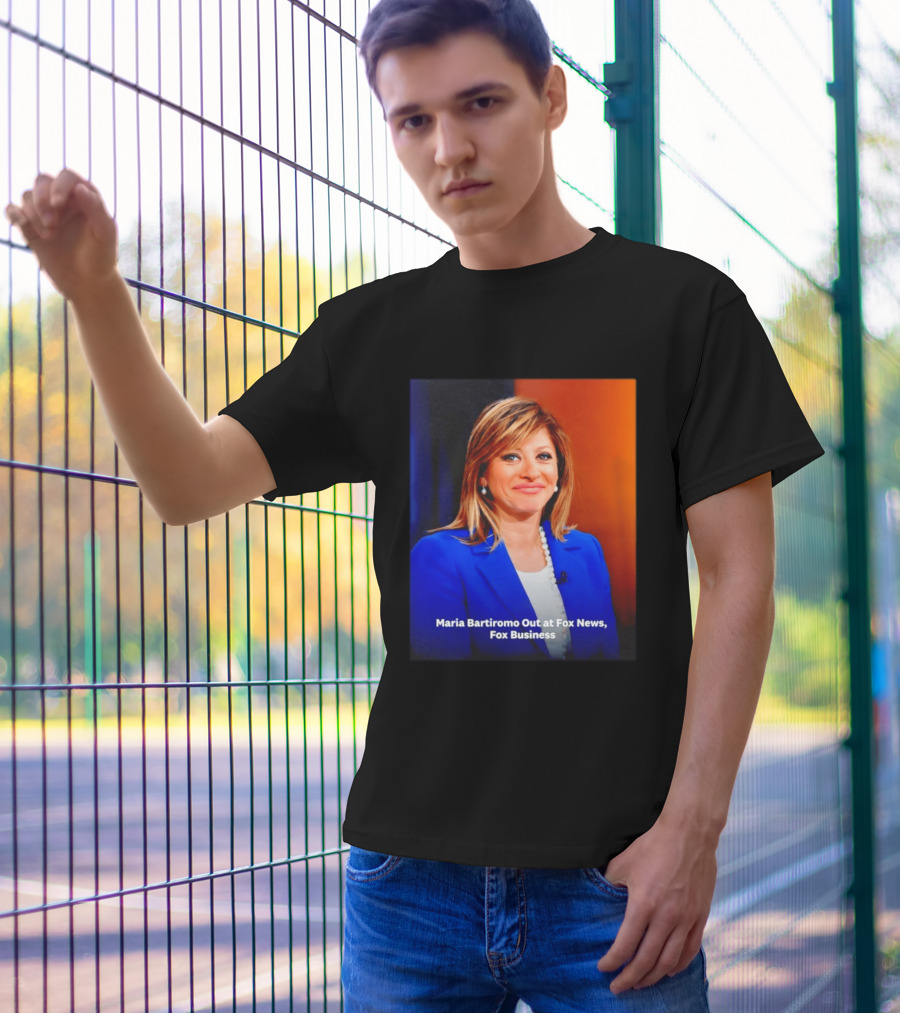 Maria Bartiromo Departure Fox Business News Media T-Shirt