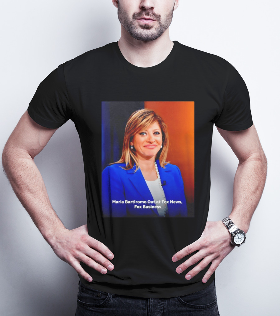 Maria Bartiromo Departure Fox Business News Media T-Shirt