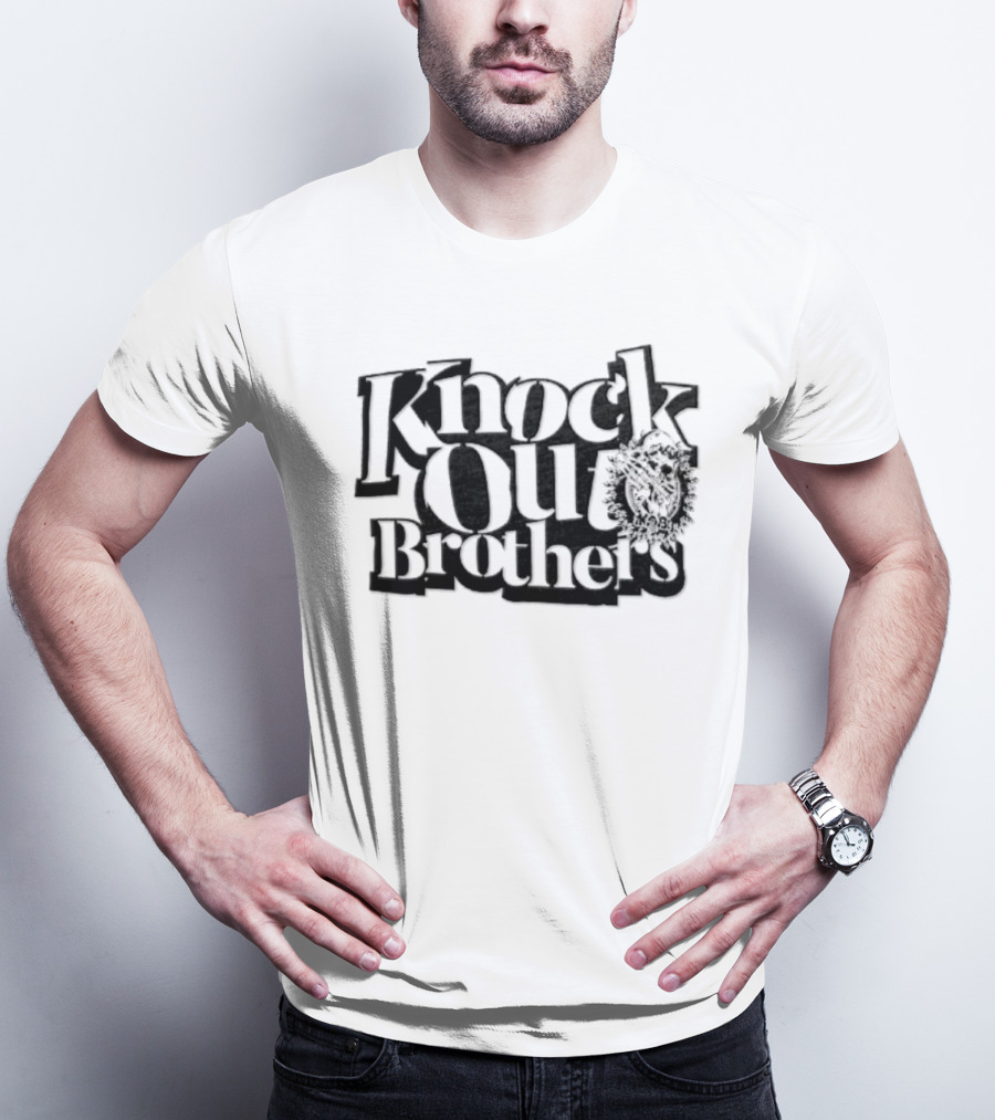 Knock Out Brothers Illustrated T-Shirt