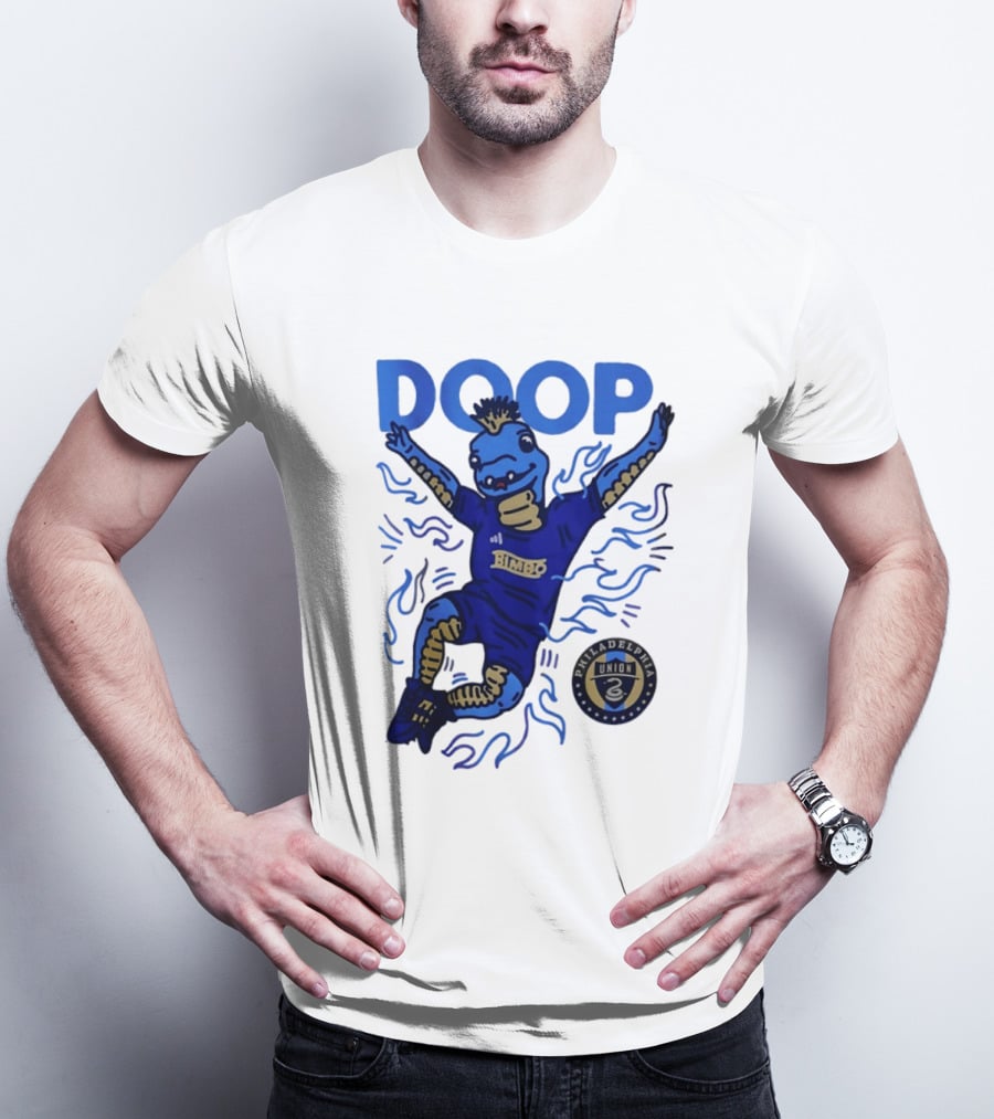Philadelphia Union Phang Doop Celebration Bimbo Soccer T-Shirt