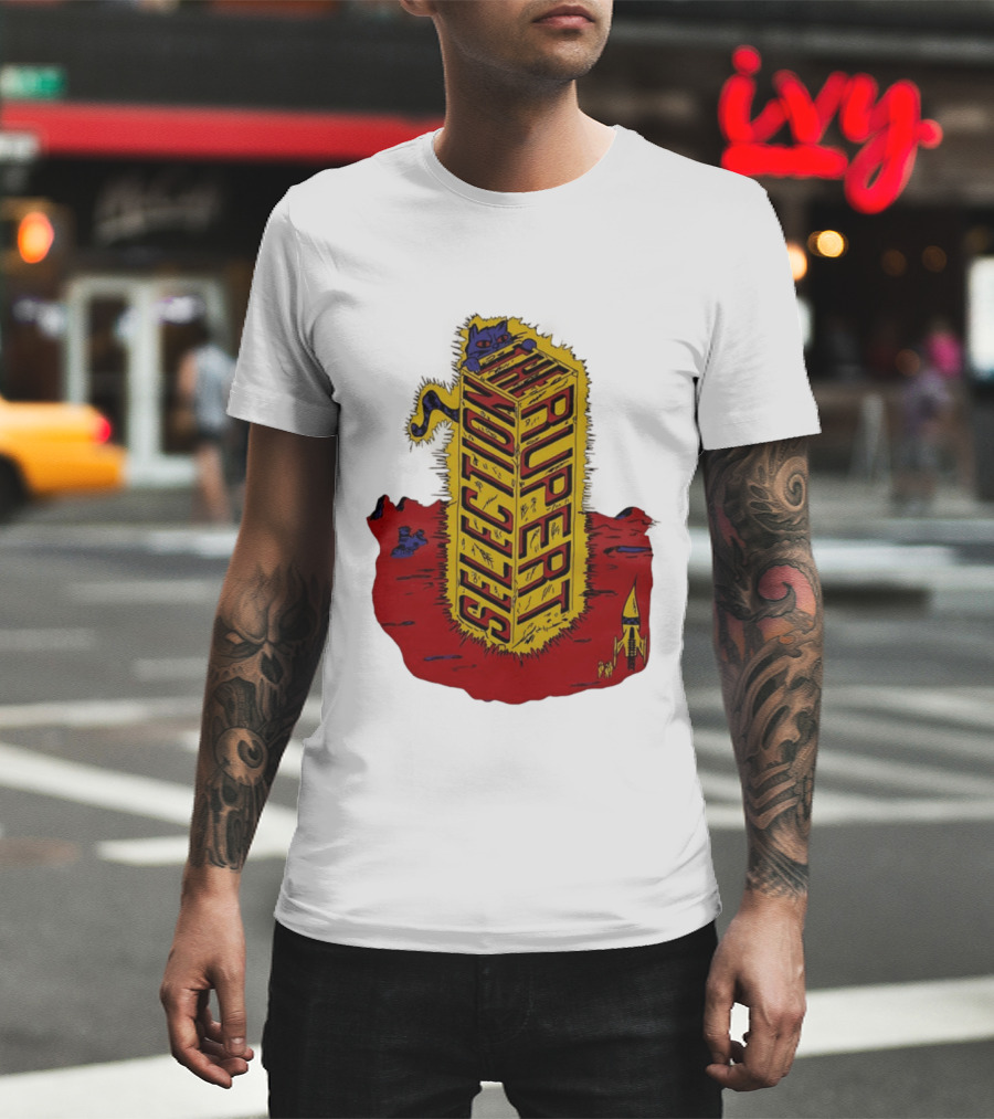 The Rupert Selection Cat Space Rocket Adventure T-Shirt