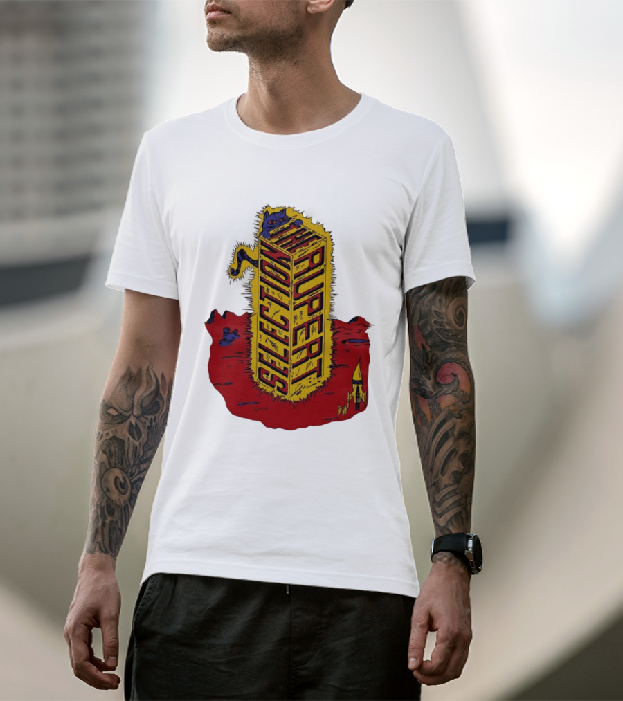 The Rupert Selection Cat Space Rocket Adventure T-Shirt