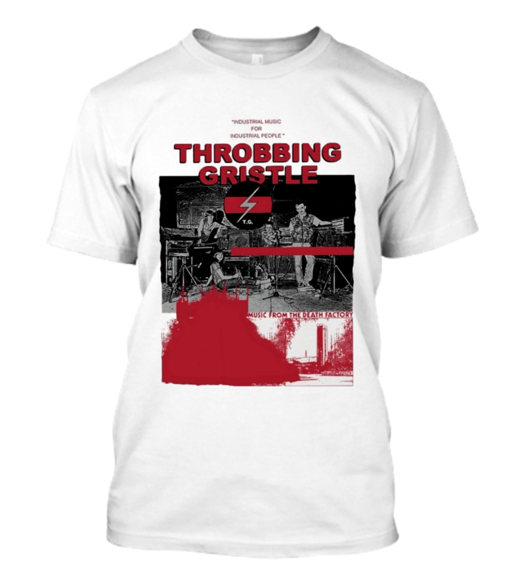 Throbbing Gristle T.G. Industrial Music From The Death Factory T-Shirt