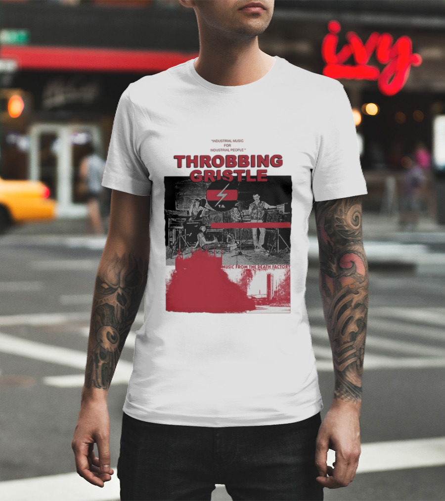 Throbbing Gristle T.G. Industrial Music From The Death Factory T-Shirt