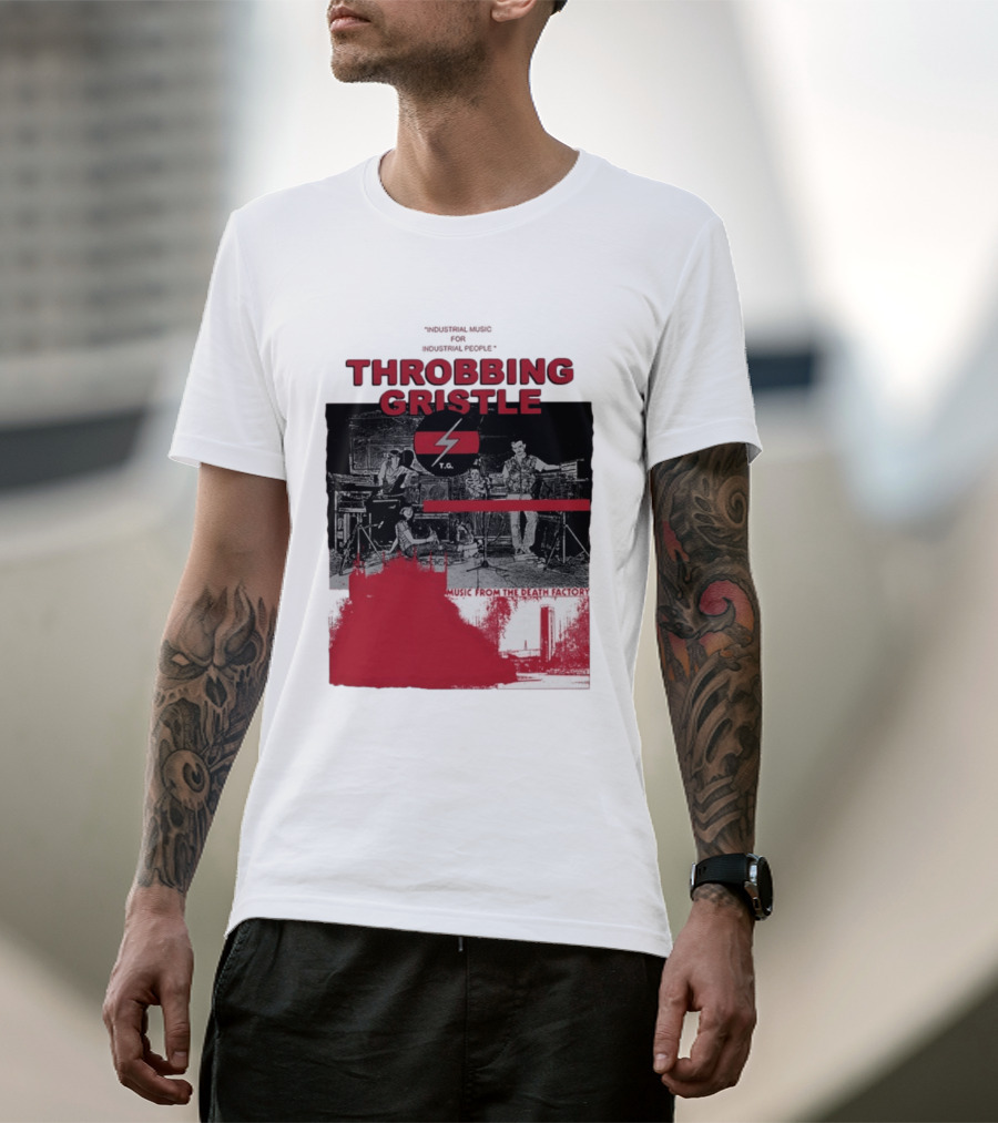 Throbbing Gristle T.G. Industrial Music From The Death Factory T-Shirt