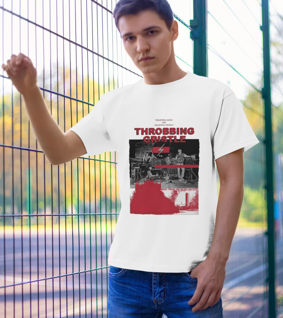 Throbbing Gristle T.G. Industrial Music From The Death Factory T-Shirt