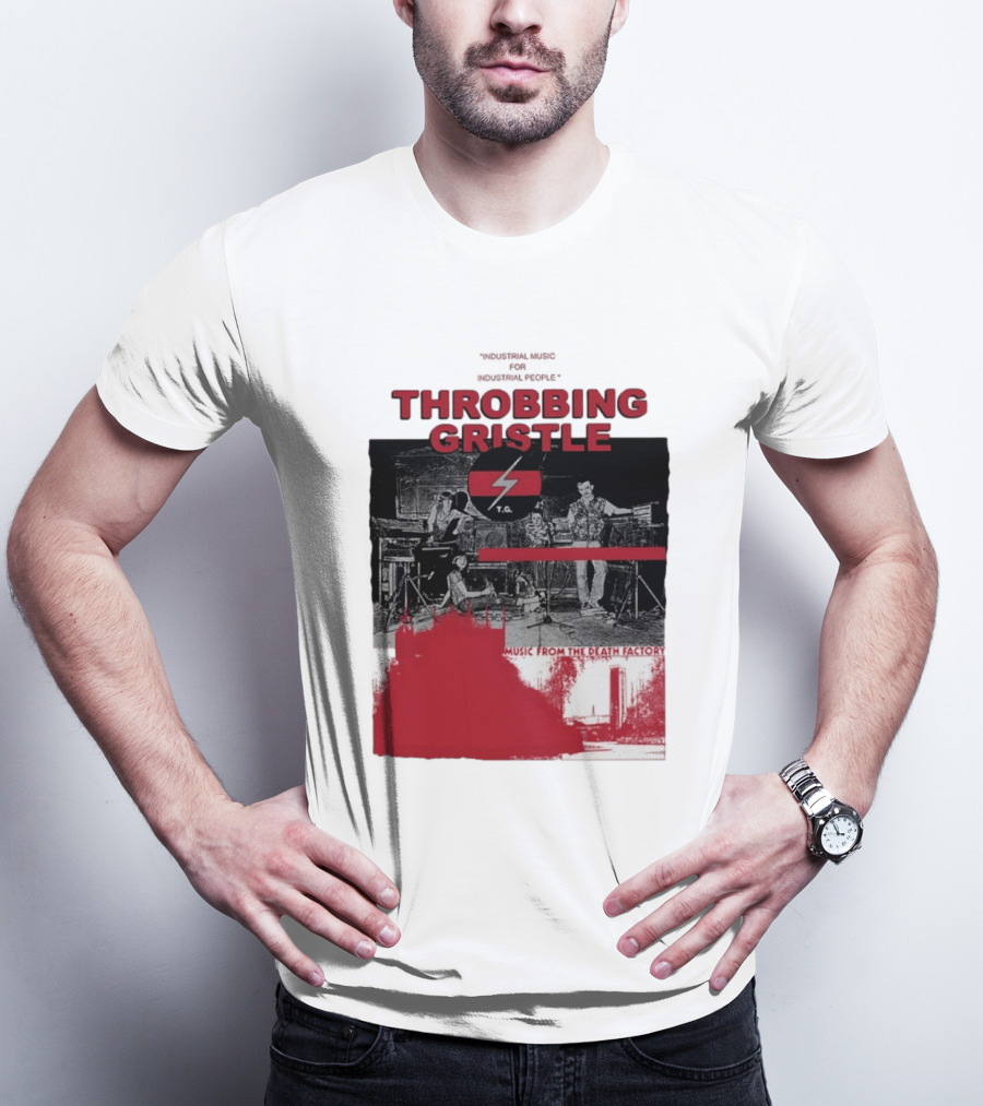 Throbbing Gristle T.G. Industrial Music From The Death Factory T-Shirt