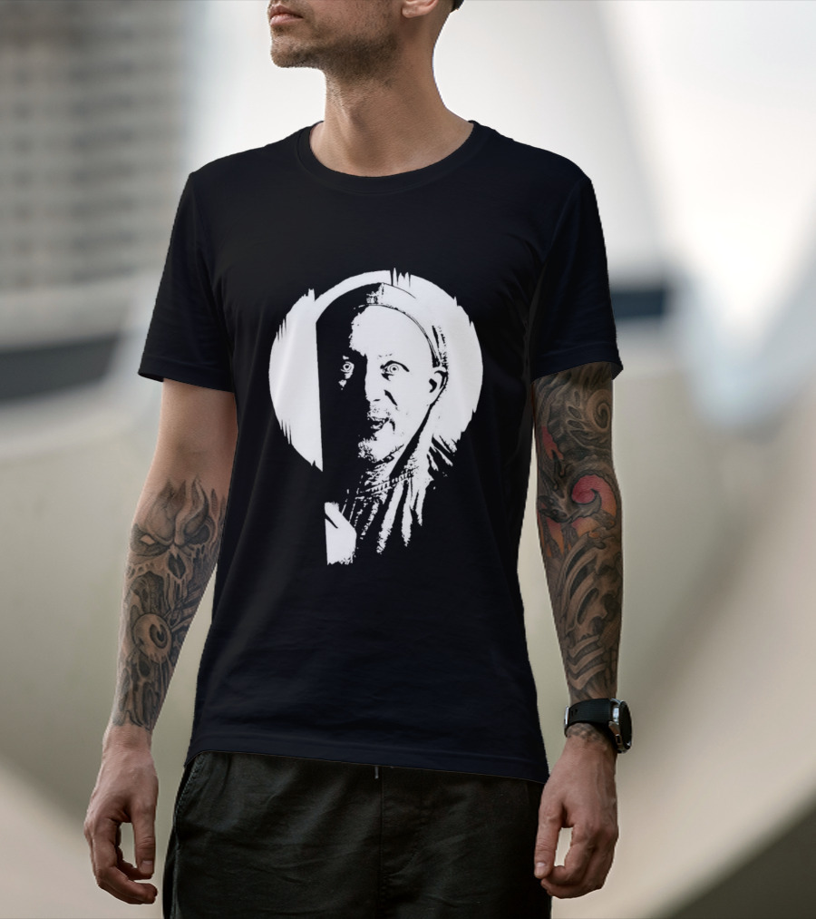 Curious Guy Limmy's Homemade Show Scottish Comedy Stencil T-Shirt