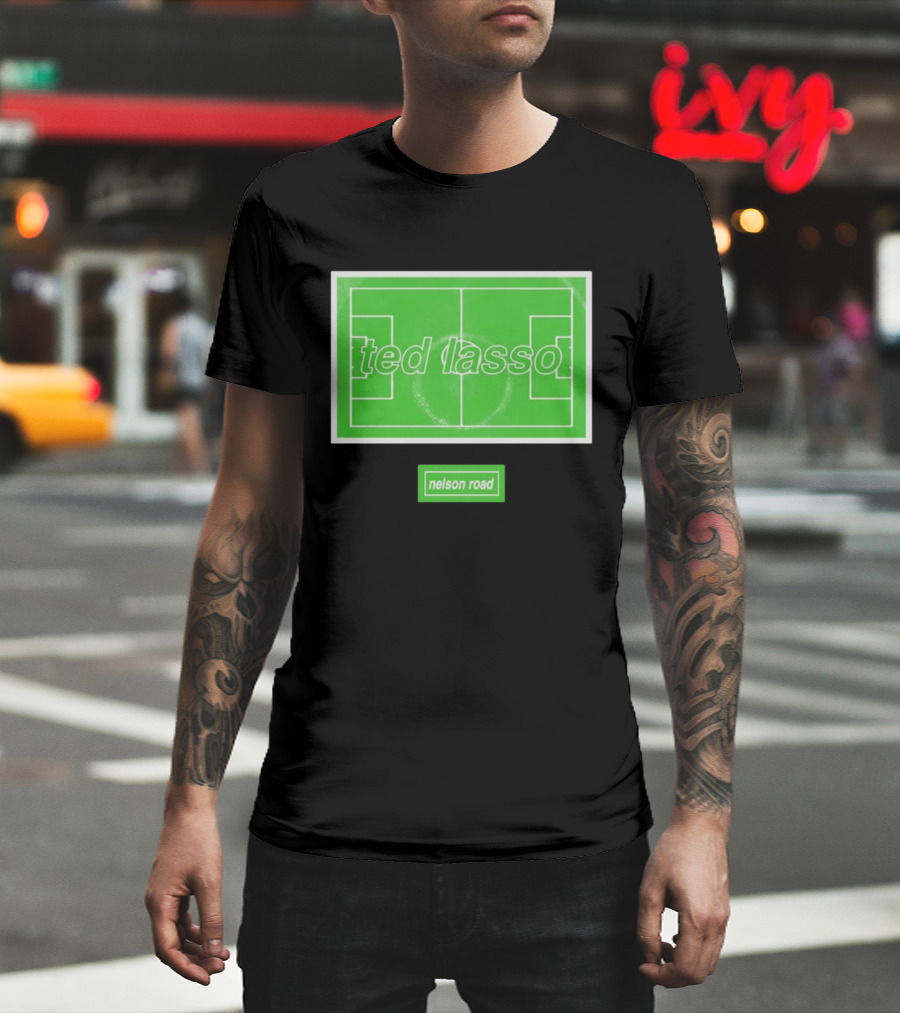 Nelson Road Stadium Ted Lasso Football Field Oasis T-Shirt