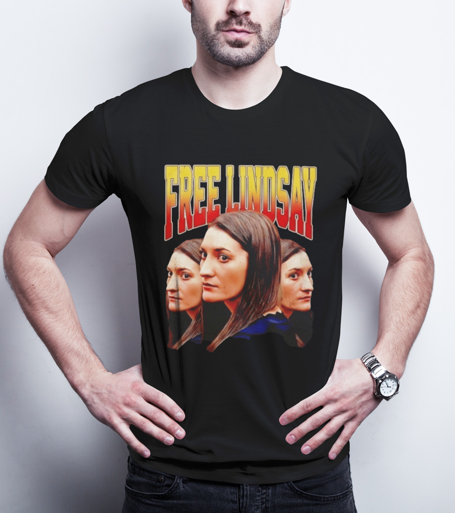 FREE LINDSAY Clancy Multiple Faces T-Shirt