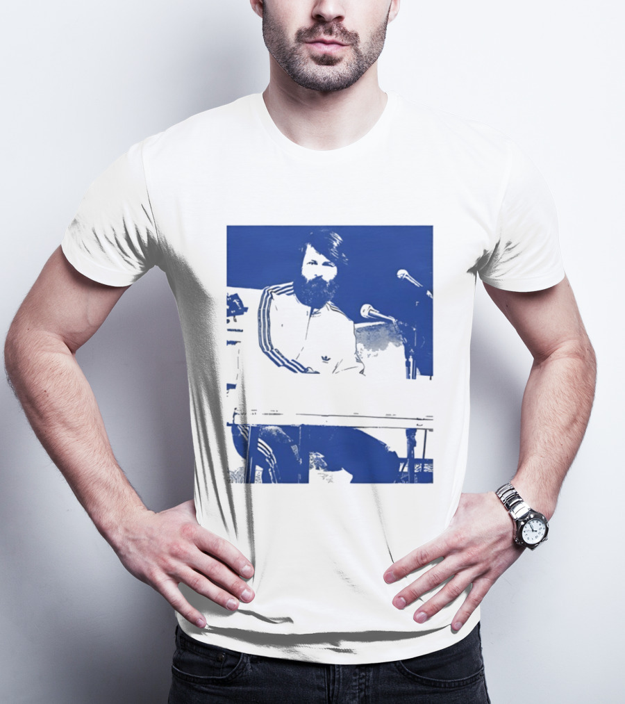 Brian Wilson Piano Microphone Live Performance T-Shirt