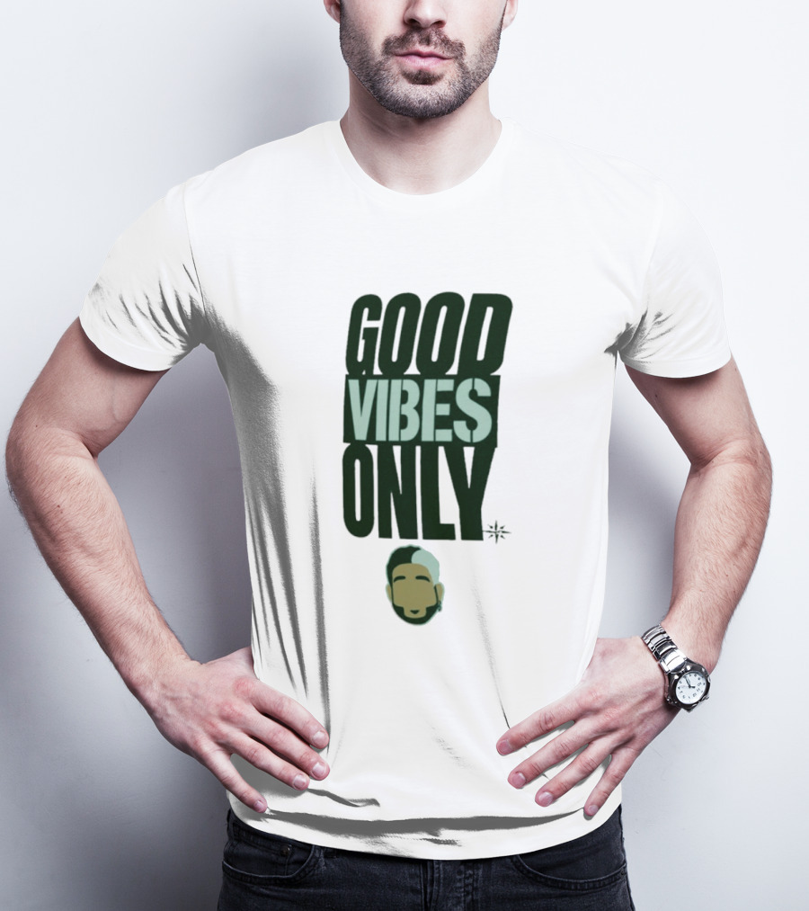 Good Vibes Only Eugenio Suárez Mariners Baseball MLB T-Shirt