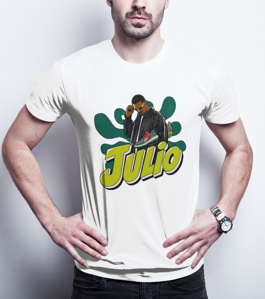 Seattle Mariners Julio Rodriguez Sneaker T-Shirt