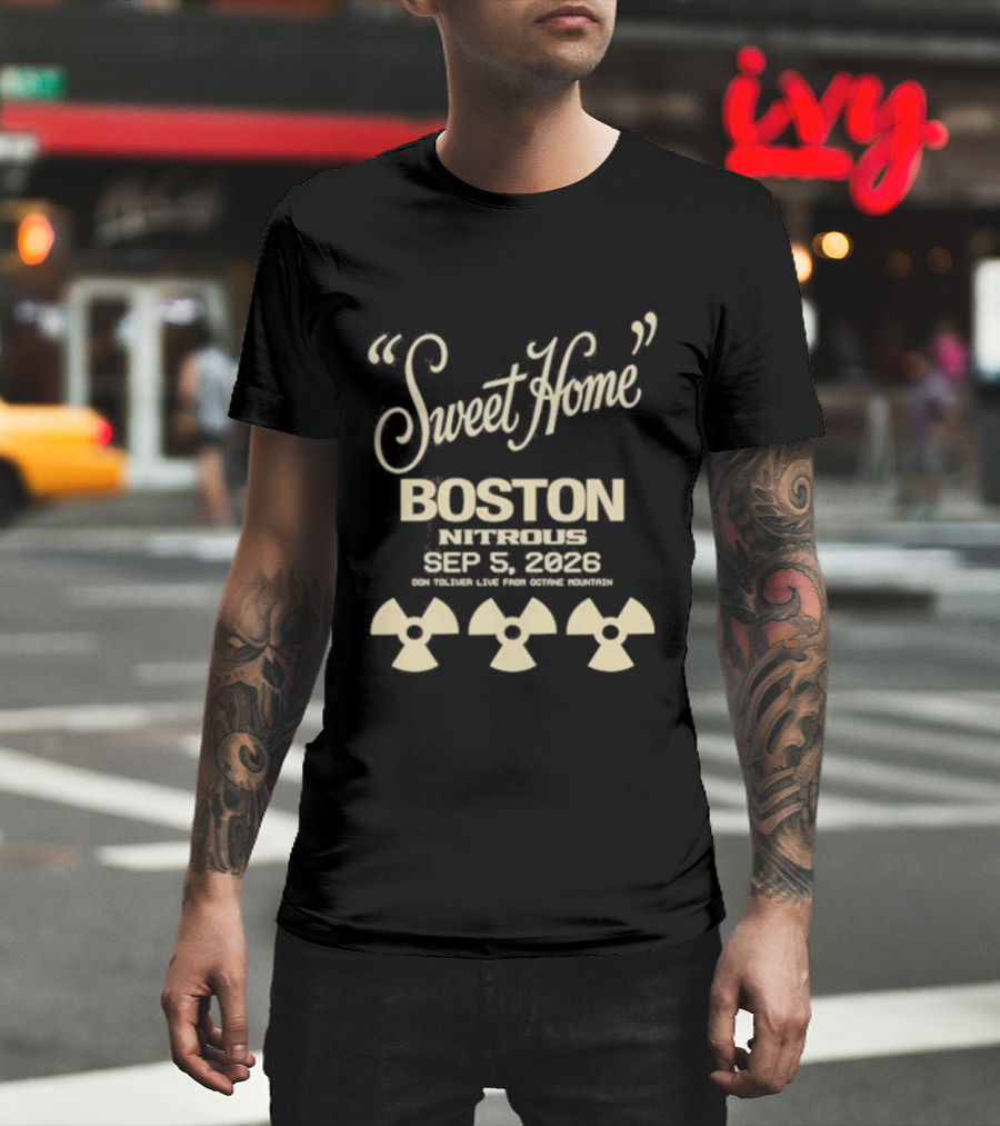 Sweet Home Boston September 5 2026 TD Garden Massachusetts Concert T-Shirt