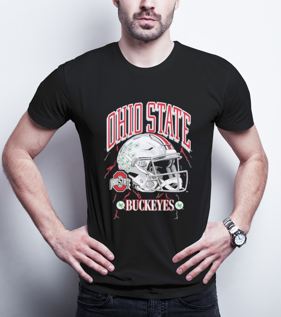 Ohio State Buckeyes 2026 College Gameday Football Helmet Buckeyes T-Shirt