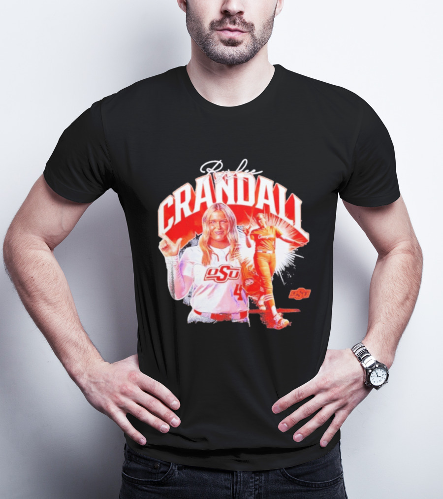 Rylee Crandall Oklahoma State Softball OSU Athlete T-Shirt