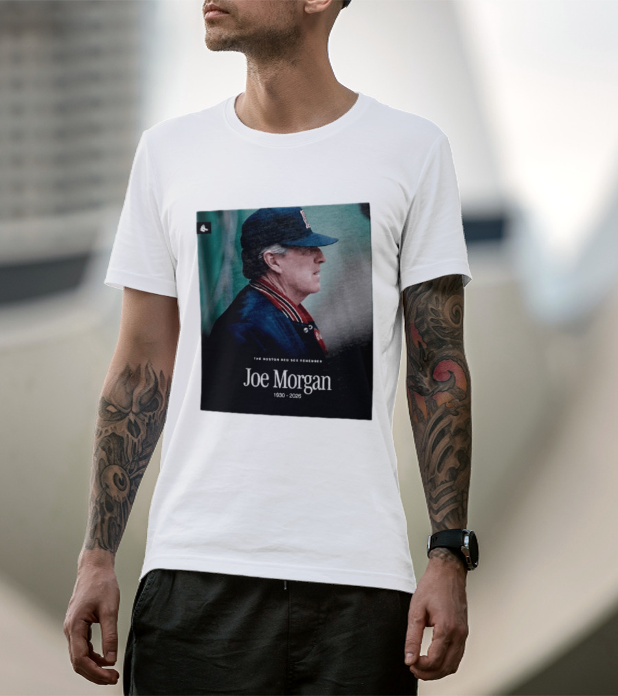 Boston Red Sox Honor Joe Morgan 1930 2026 MLB Memoriam T-Shirt