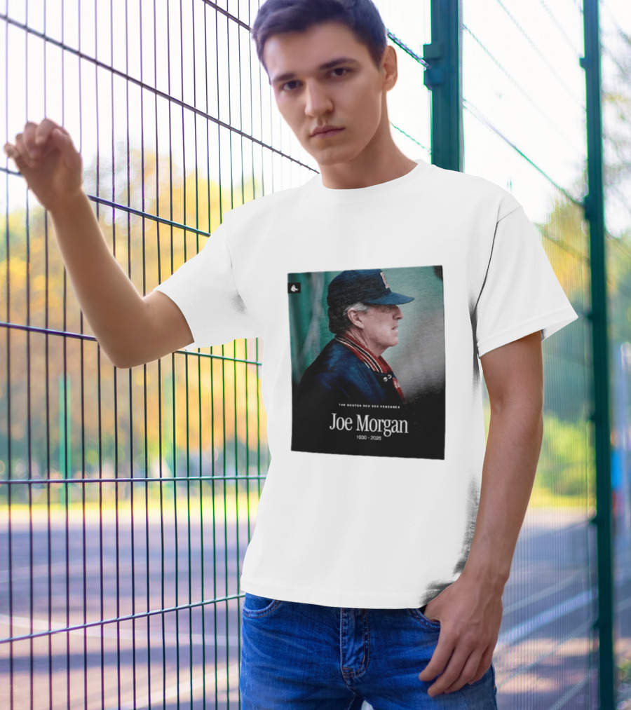 Boston Red Sox Honor Joe Morgan 1930 2026 MLB Memoriam T-Shirt
