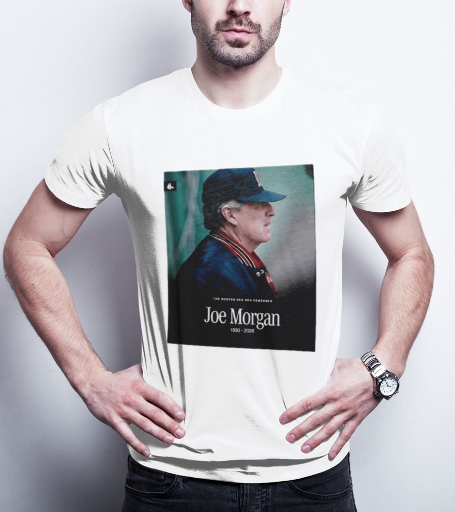 Boston Red Sox Honor Joe Morgan 1930 2026 MLB Memoriam T-Shirt
