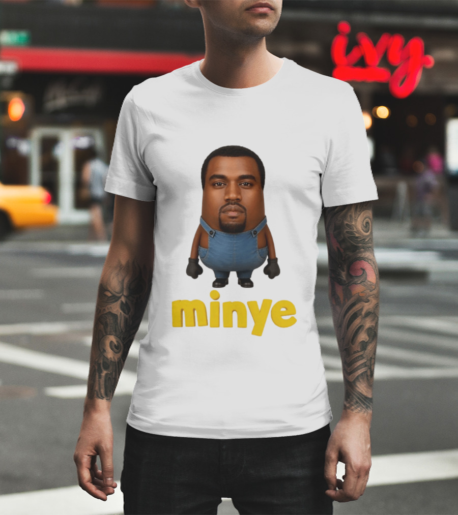 Kanye West Minye Meme Minion T-Shirt