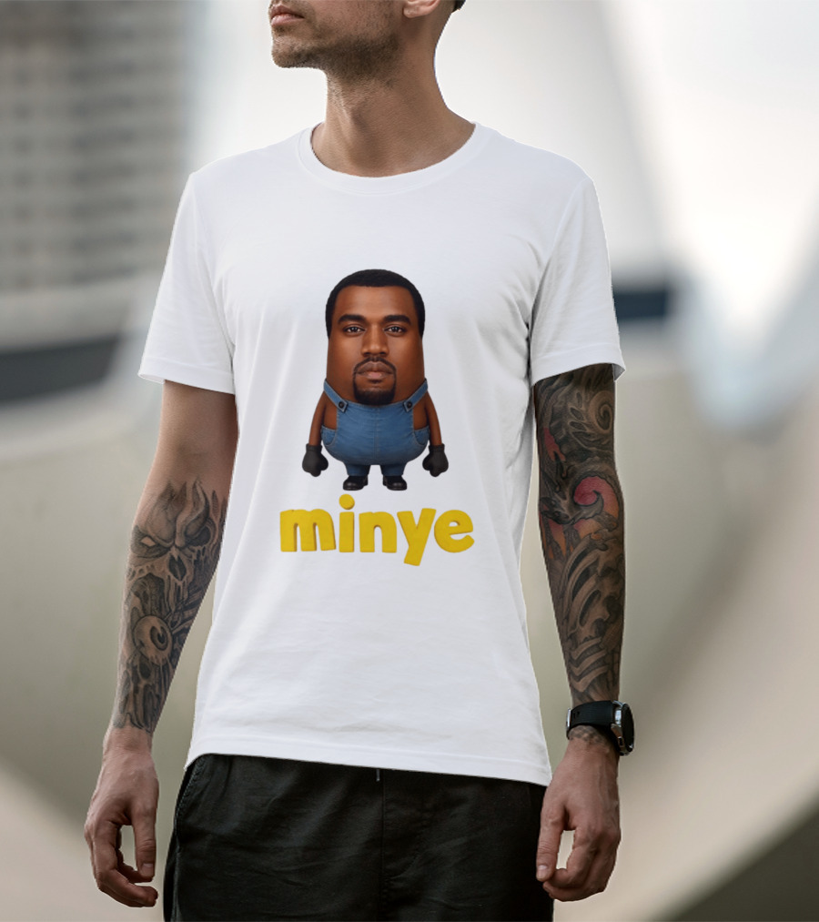 Kanye West Minye Meme Minion T-Shirt