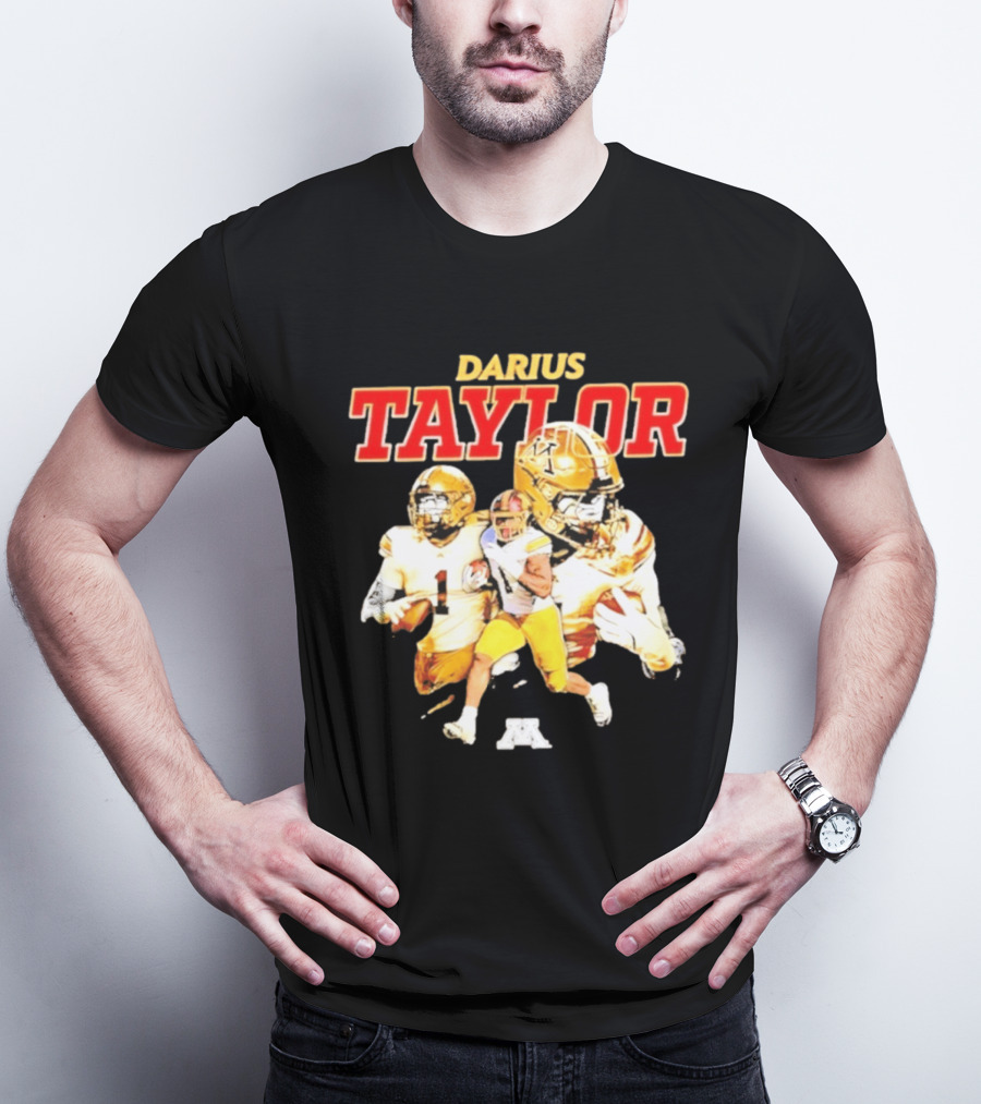 Darius Taylor Minnesota Golden Gophers Football Collage T-Shirt