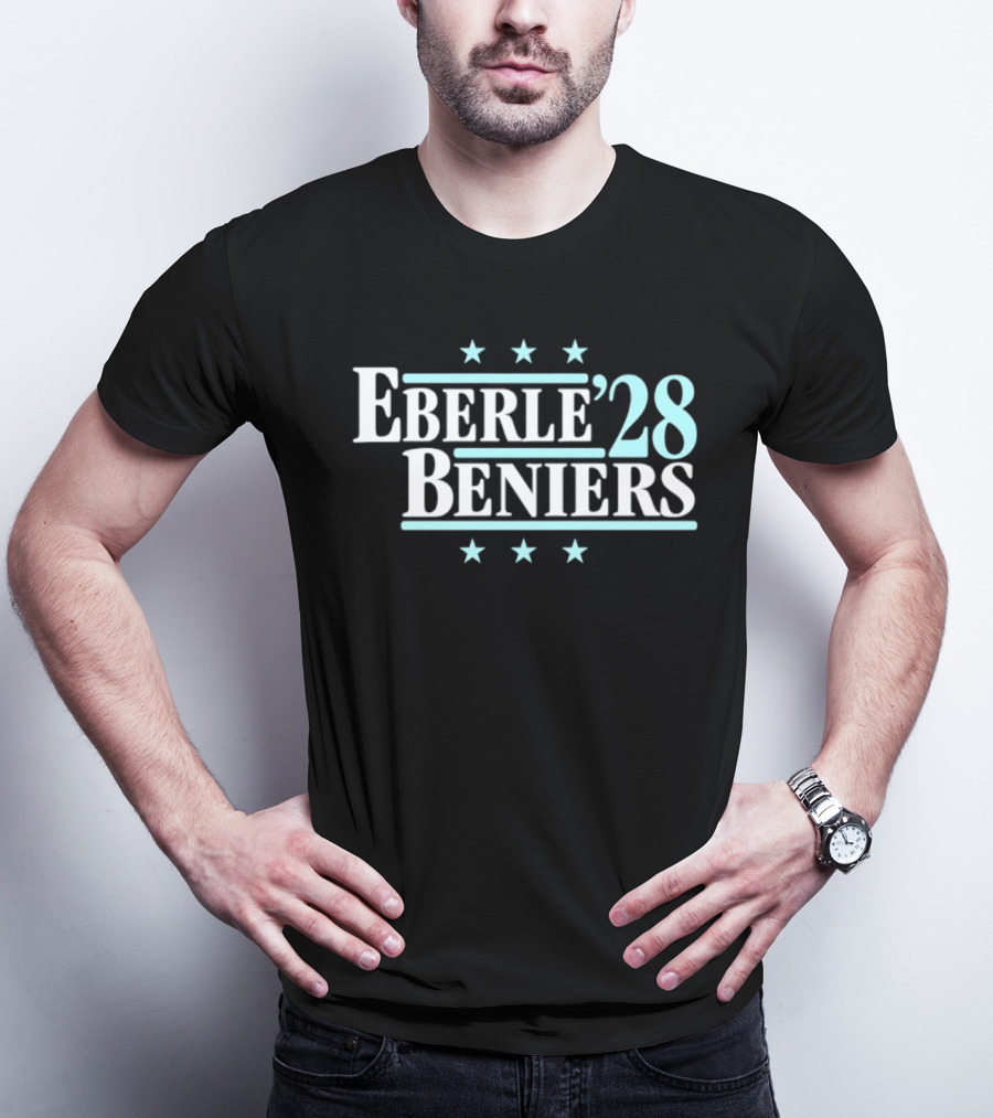Eberle Beniers '28 Seattle Kraken NHL Hockey Stars T-Shirt