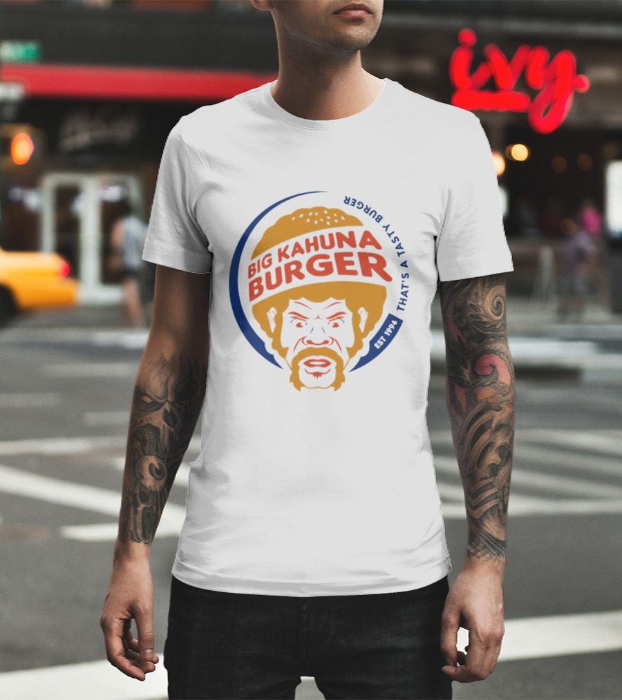 Big Kahuna Burger That's A Tasty Burger Pulp Fiction Est 1994 T-Shirt