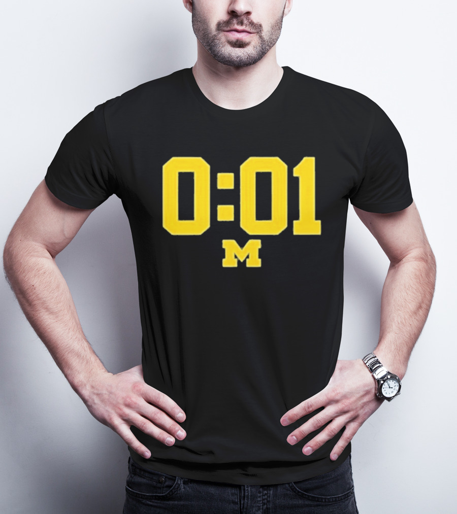 Michigan Wolverines 0:01 M T-Shirt