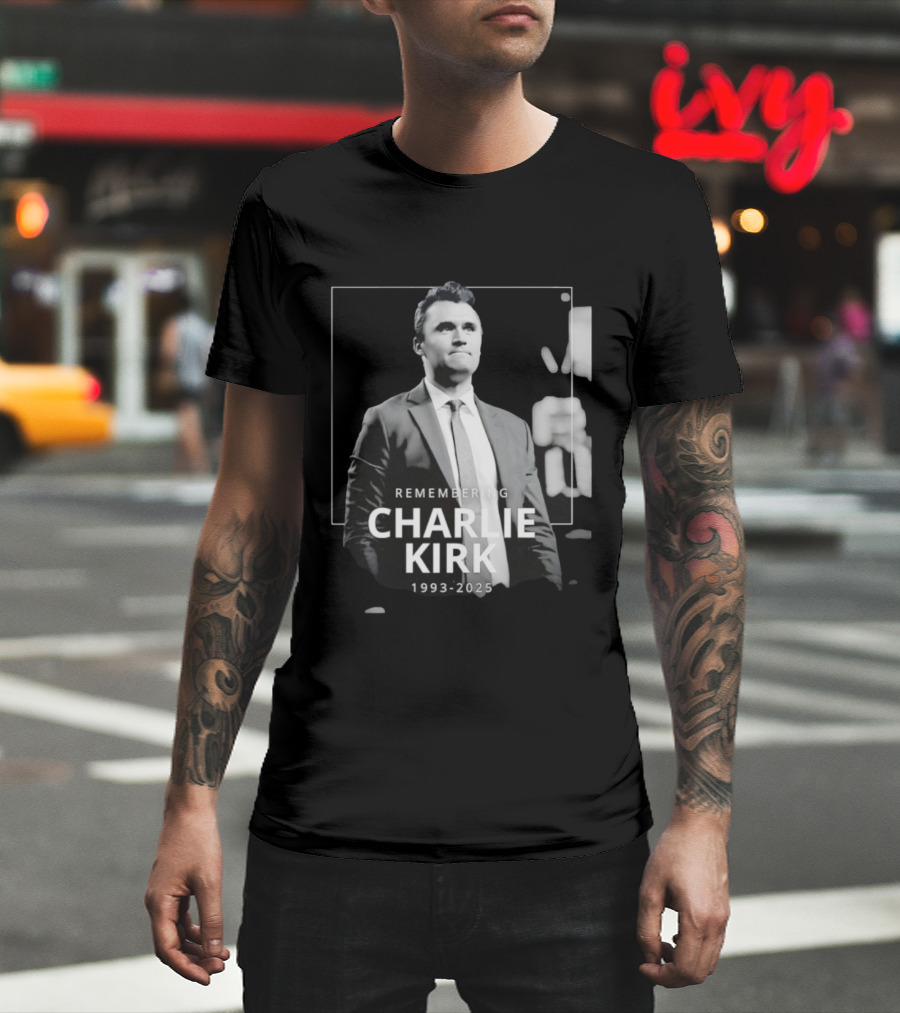 Remembering Charlie Kirk 1993 2025 T-Shirt