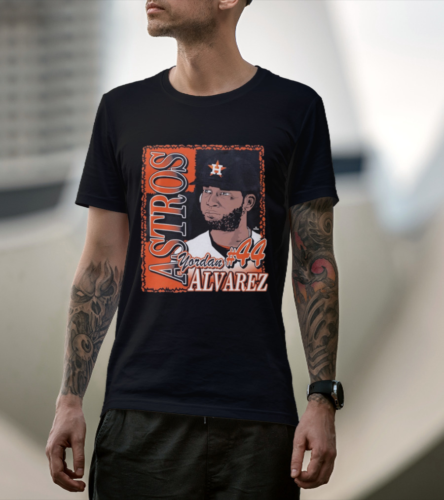 Astros Yordan Alvarez #44 Houston Baseball T-Shirt
