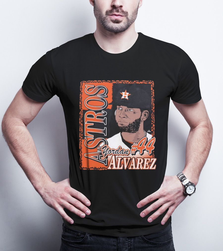 Astros Yordan Alvarez #44 Houston Baseball T-Shirt