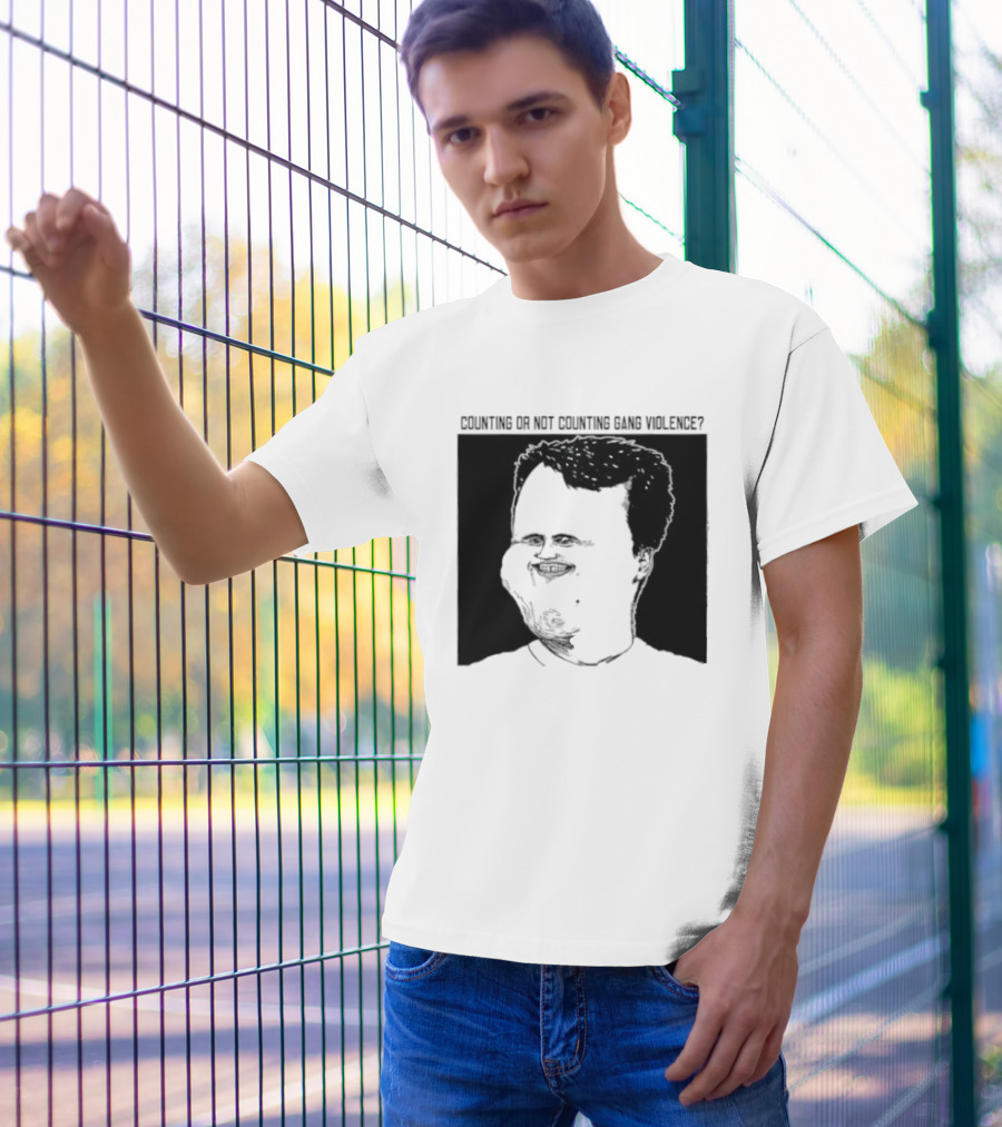 Charlie Kirk Counting Or Not Counting Gang Violence T-Shirt