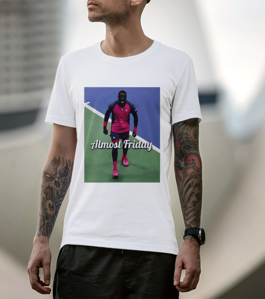 Frances Tiafoe Big FOE Almost Friday Tennis T-Shirt