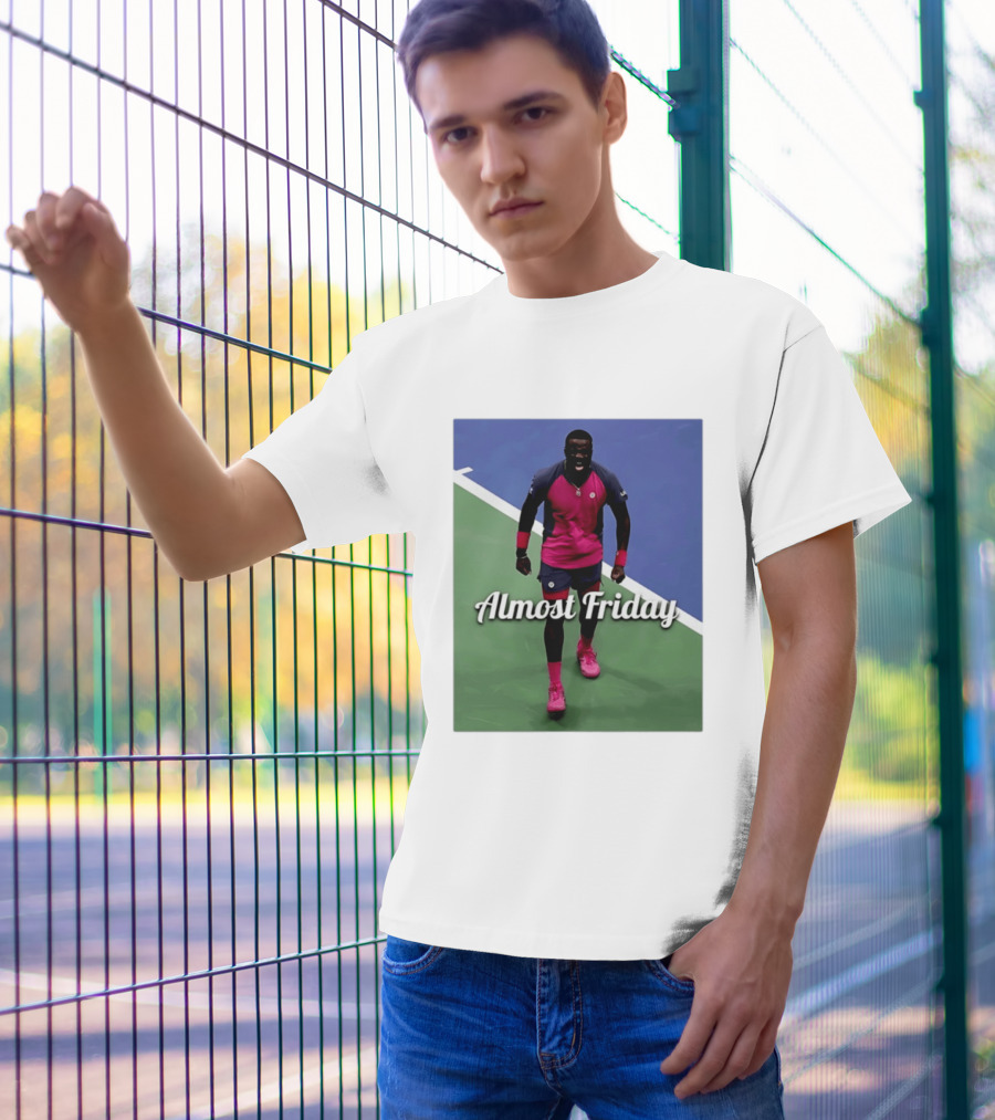 Frances Tiafoe Big FOE Almost Friday Tennis T-Shirt