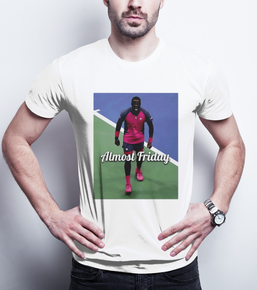 Frances Tiafoe Big FOE Almost Friday Tennis T-Shirt