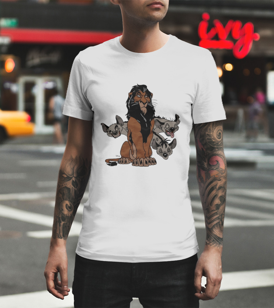 Lion King Scar And Hyenas Troupe T-Shirt