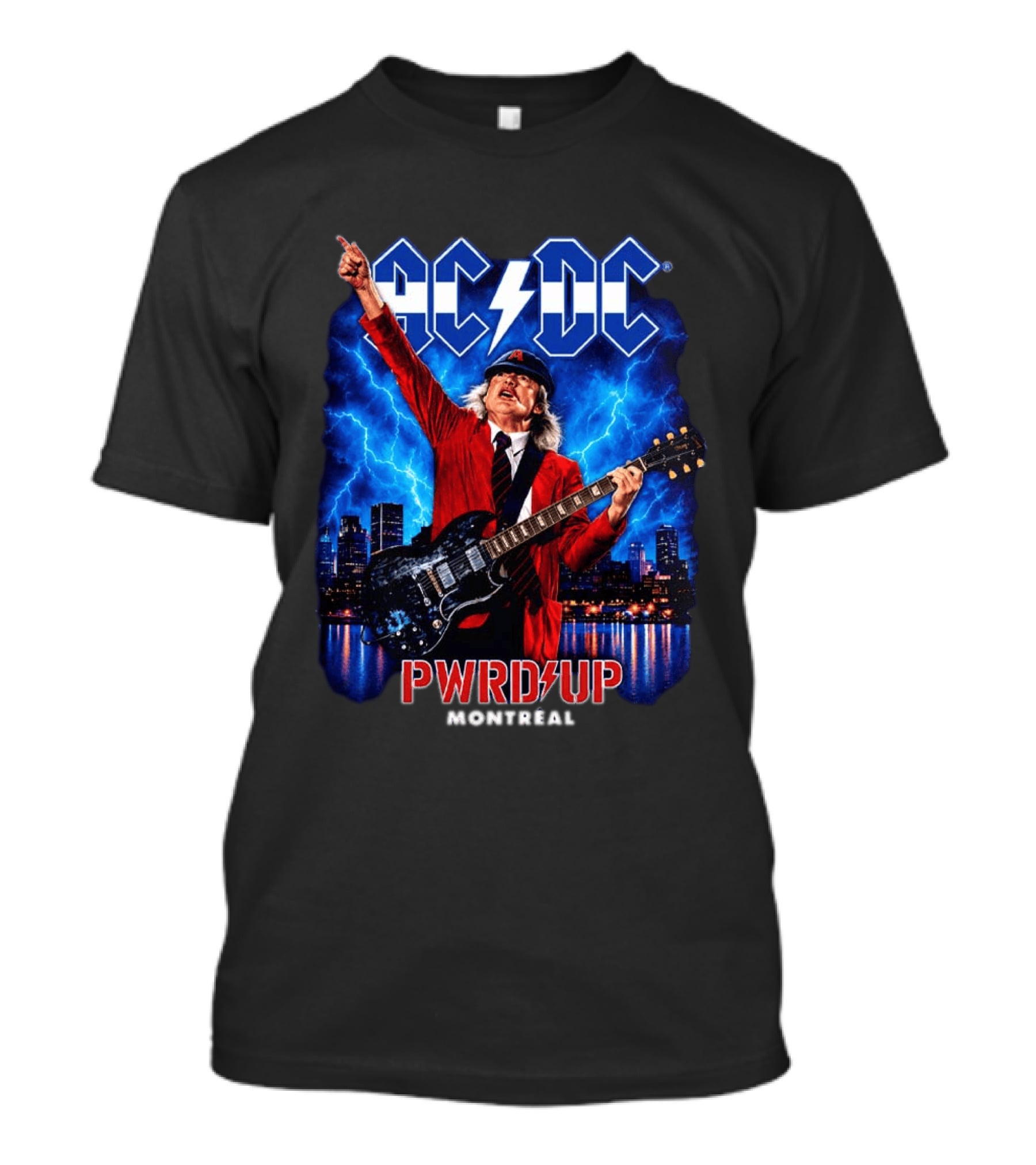 ACDC PWR UP Montreal 2026 Event Live At Parc Jean Drapeau September 12 T-Shirt