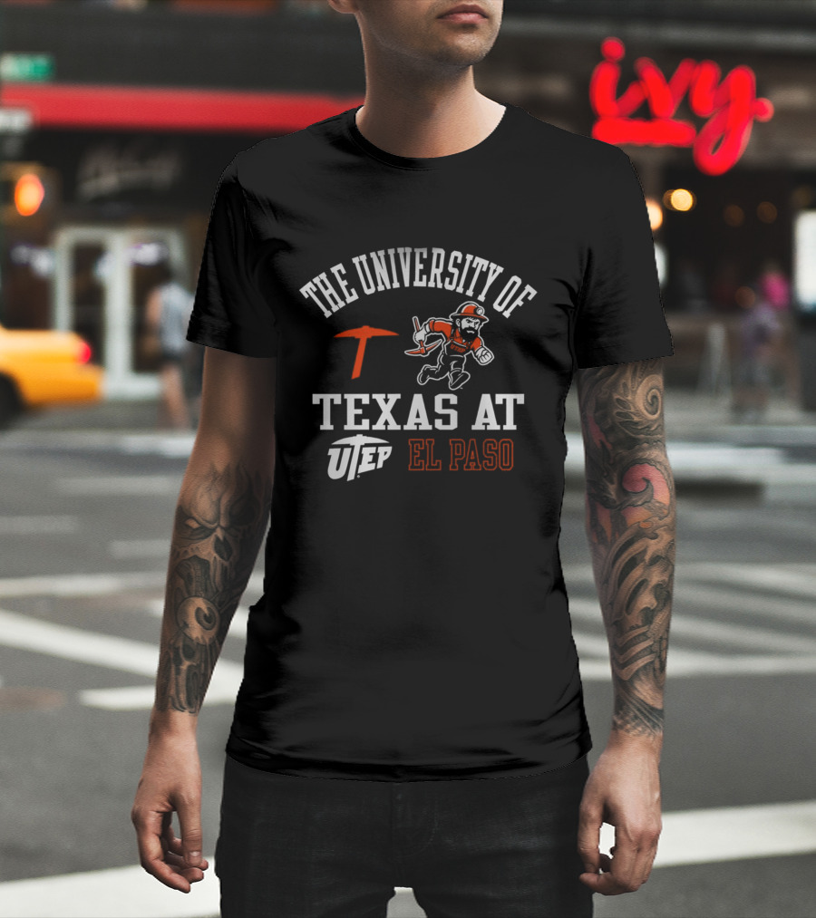 The University Of Texas At El Paso Miners Blackout 2026 Texas Western T-Shirt