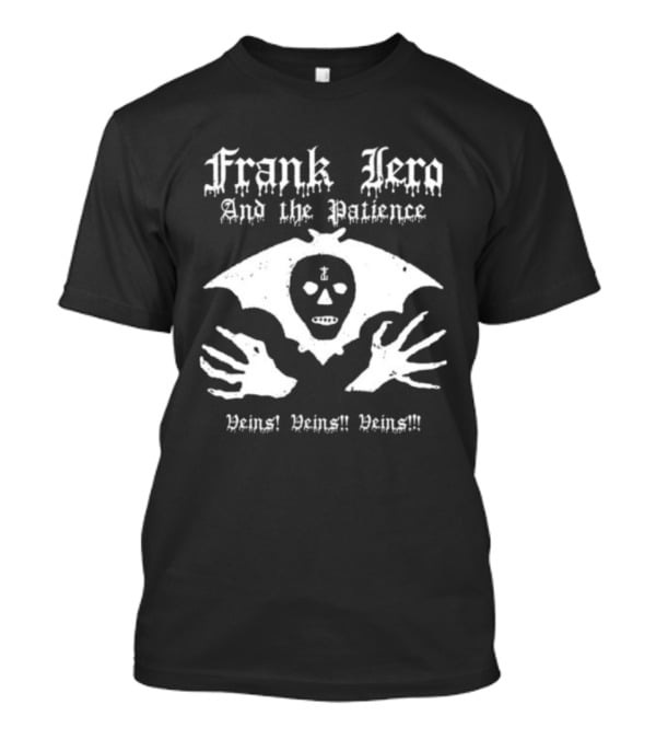 Frank Iero And The Patience Veins Veins Veins Black T-Shirt