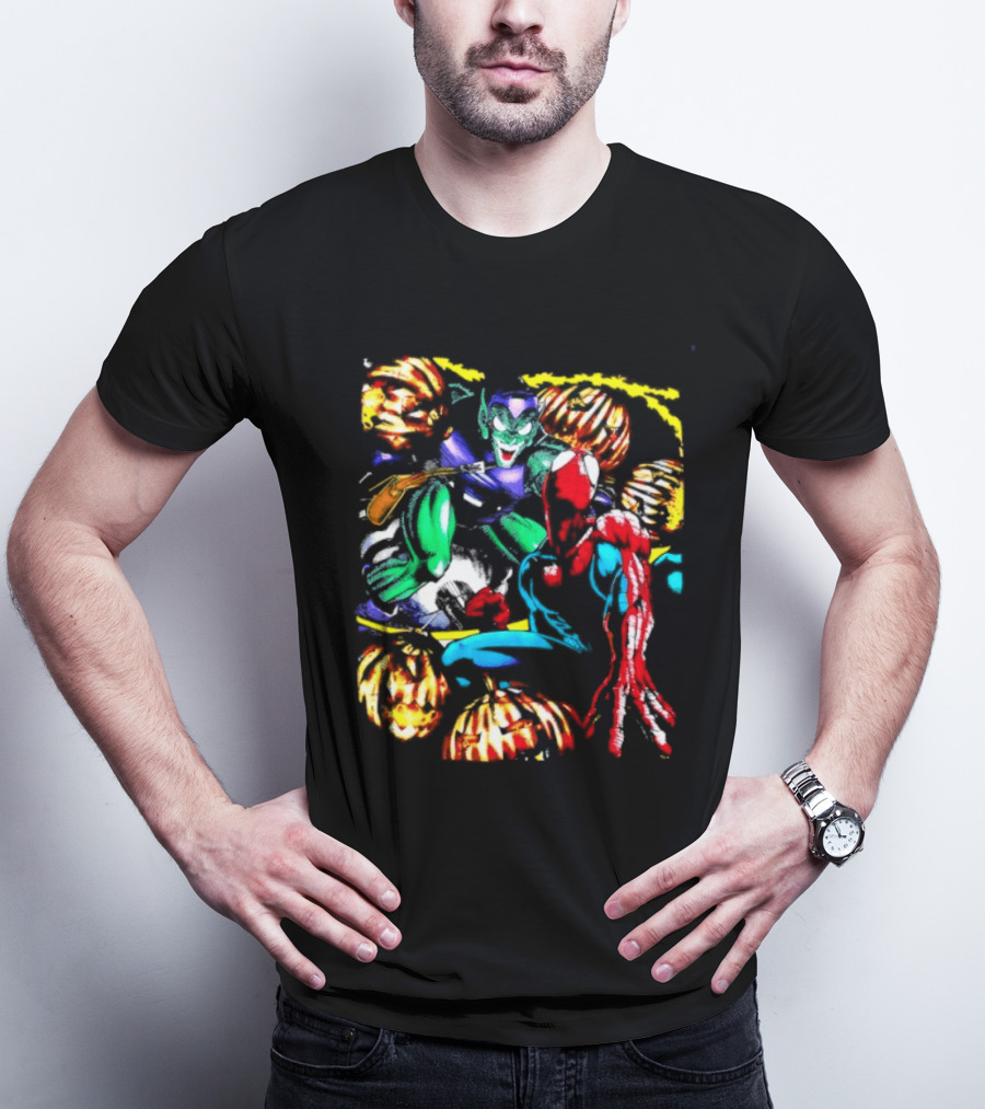 Green Goblin Pumpkin Bombs Marvel Comics T-Shirt