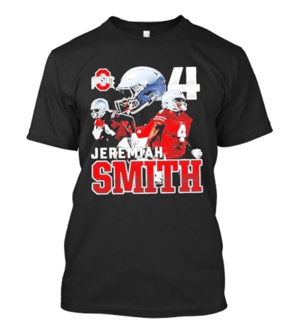 Ohio State Buckeyes NCAA Football Jeremiah Smith Number 4 T-Shirt