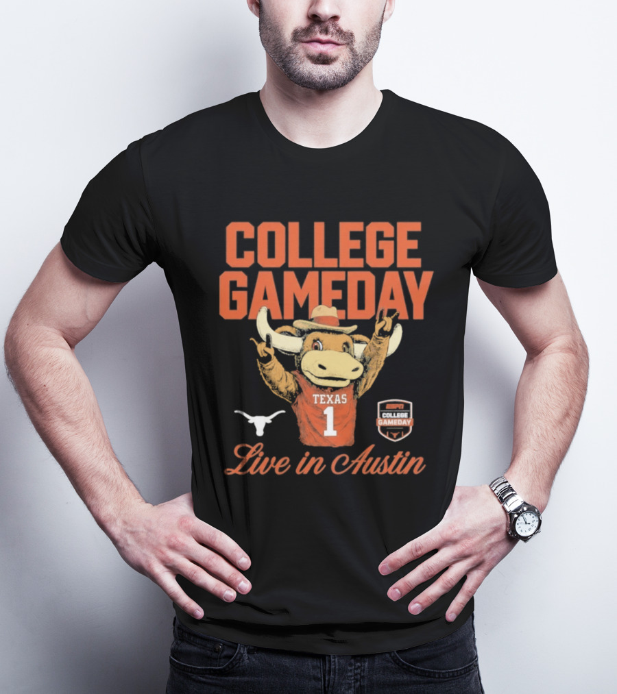 Ohio State Vs Texas ESPN College Gameday Live In Austin TX T-Shirt